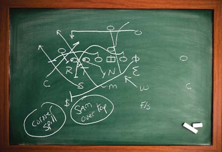 American Football Monthly - Defending the Wing-T Offense